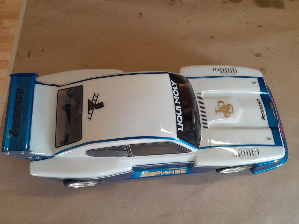 FORD CAPRI 1:10 KAROSSERIE MIT DISPLAY CHASSIS | Kaufen auf Ricardo