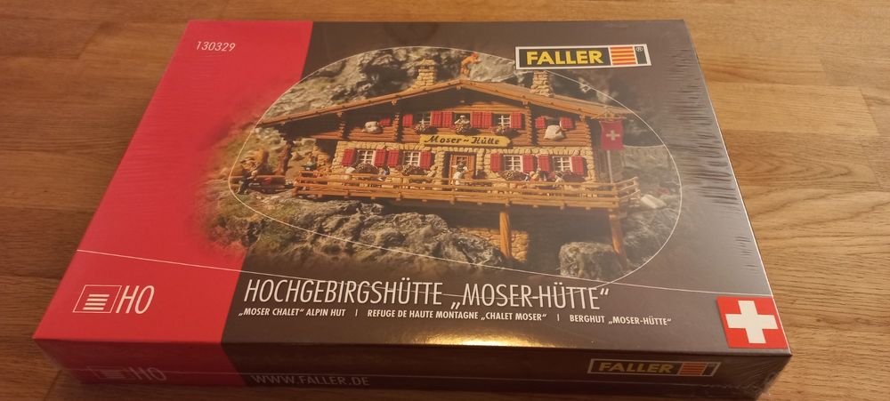 Faller 130329 Gebirgshütte Moser-Hütte H0 1:87 Neu (Neu und ...