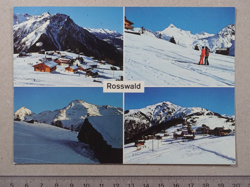 Rosswald ob Brig, Ski, Skilift (Gebraucht) in Lenzburg für CHF 3 – mit ...