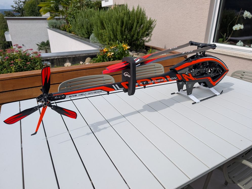 Il Goblin Pro Custom Rumpf RTF inkl. Lipos und SAB Tasche (Neu (gemäss ...