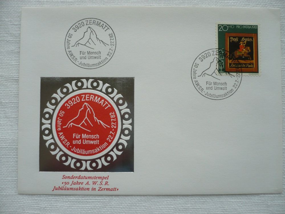 1982 150 Jahre AWSR, Zermatt (Gebraucht) in Zürich für CHF 1 – mit Lieferung auf Ricardo kaufen