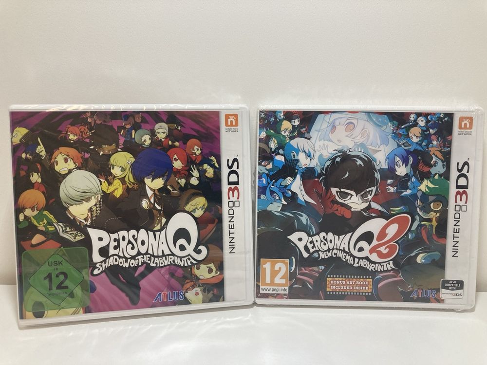 NEU - VERSIEGELT - Persona Q und Persona Q2 für Nintendo 3DS | Kaufen auf Ricardo