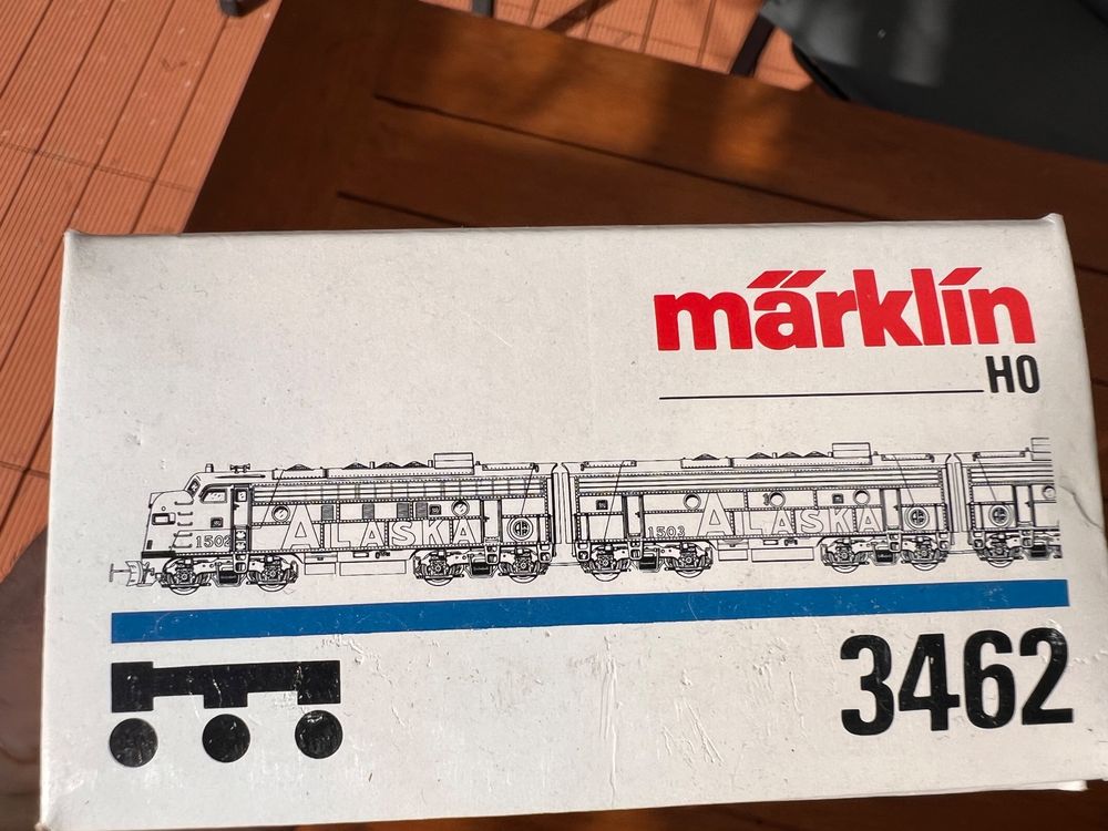 Diesellok "Alaska Railroad" USA EMD F7, H0 AC, Märklin 3462 (Neu und ...