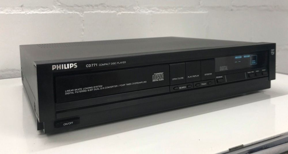 VINTAGE Philips CD-Player CD771 CD 771 | Kaufen auf Ricardo