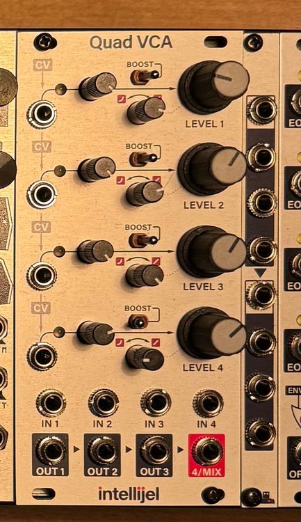 Intellijel Quad VCA (Modular Synthesizer) (Gebraucht) in Bern für CHF 125 – mit Lieferung auf ...