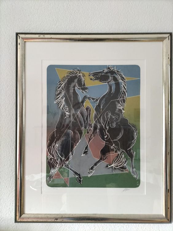 Zwei Pferde von Hans Erni | Kaufen auf Ricardo