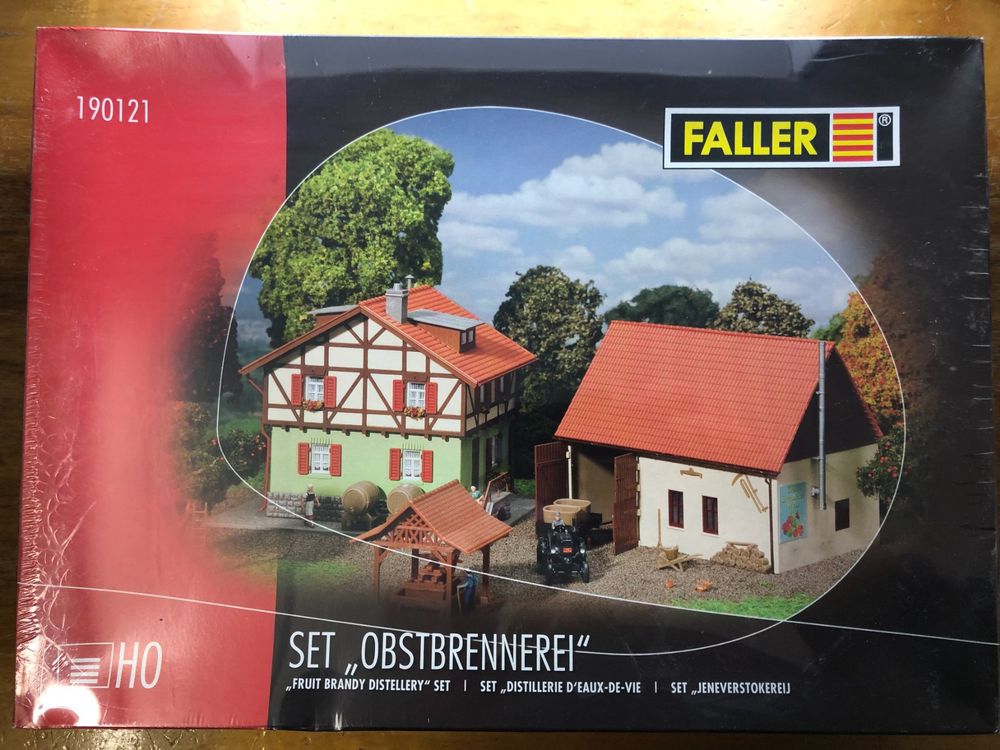 FALLER Spur H0 Set "Obstbrennerei" 190121 (Neu und originalverpackt) in ...