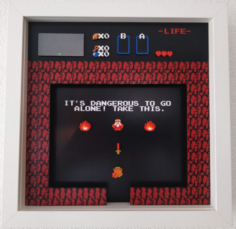 The Legend of Zelda NES Papercraft Diorama | Kaufen auf Ricardo