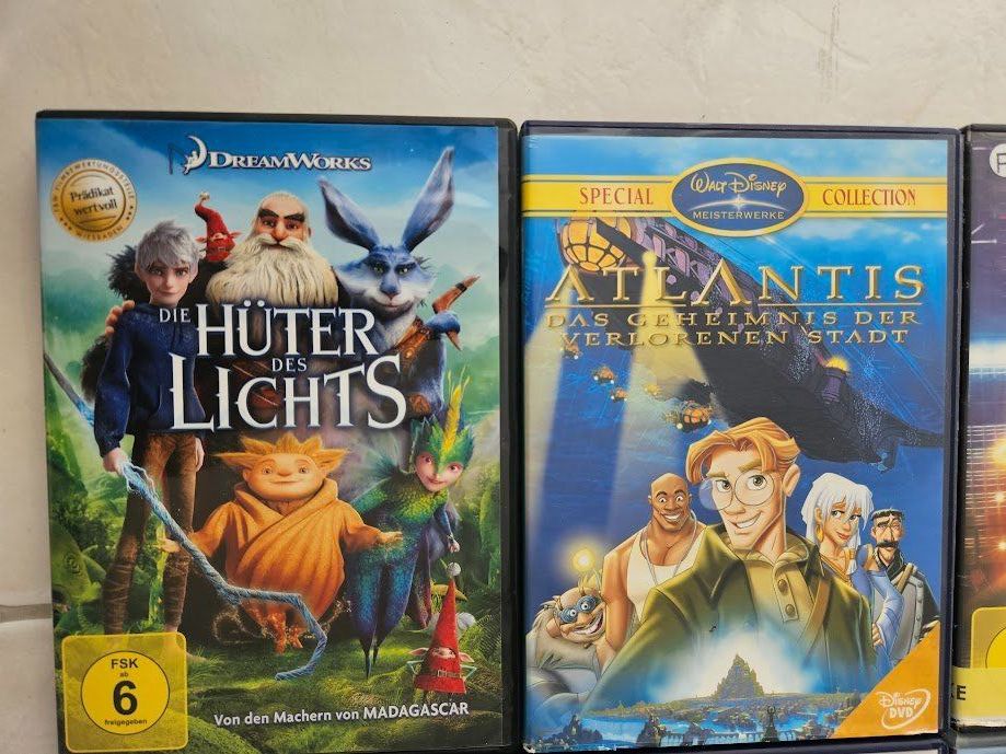 DVD-Paket Kinderfilme 13x Disney/Pixar/Animation (Gebraucht) in ...