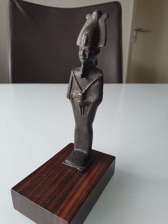 Bronze Figur Osiris auf älterem Holzsockel (Gebraucht) in Frauenfeld ...