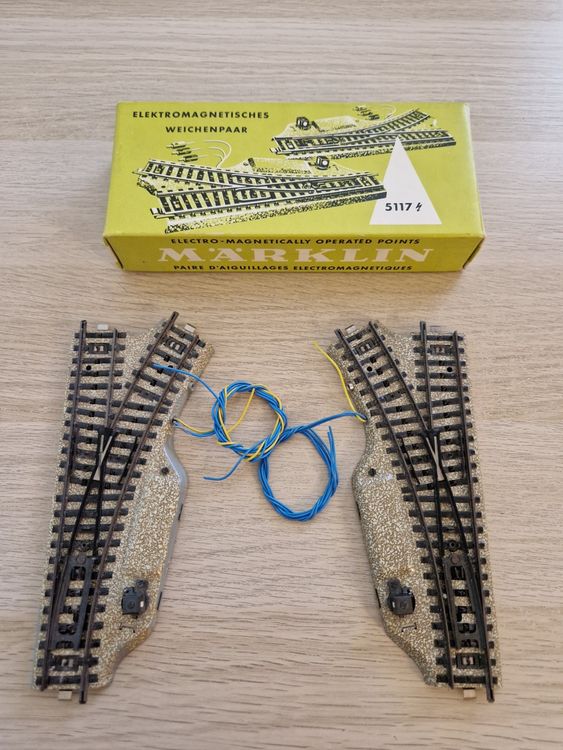 Märklin 5117 Weichenpaar M H0 (1) | Kaufen auf Ricardo