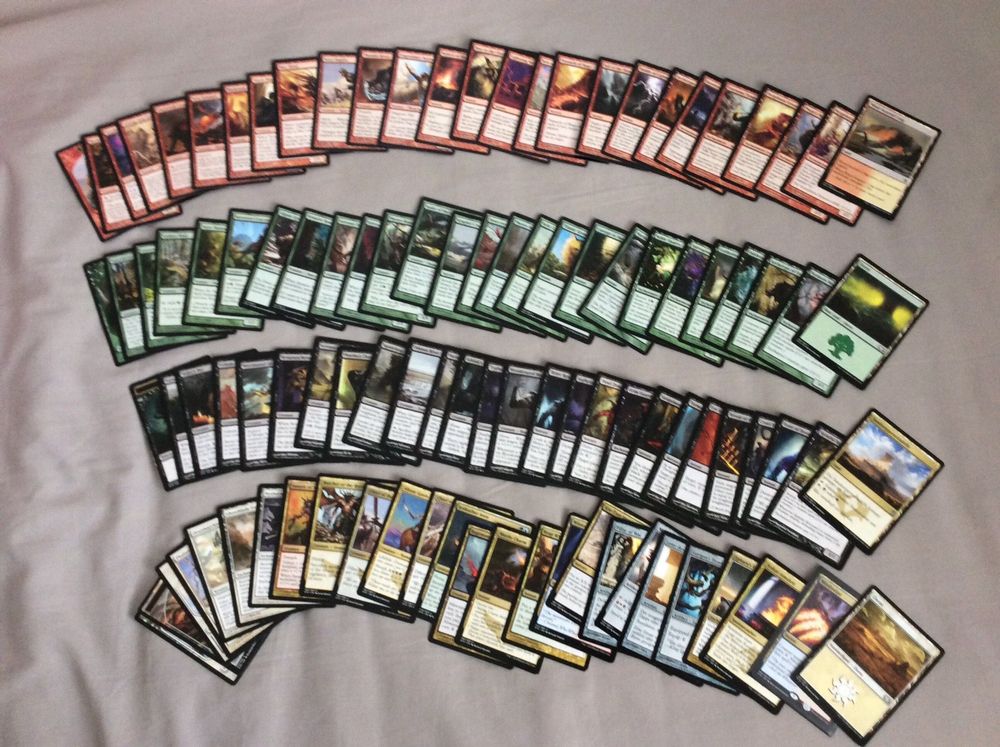 Magic Karten mehr als 100.( von 2014) (Neu (gemäss Beschreibung)) in ...