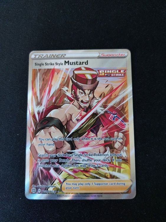 Single Strike Style Mustard Full Art Pokemon (Gebraucht) in Biel für ...