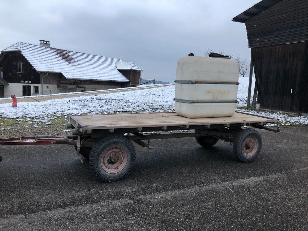 Anhänger / Wassertank (Gebraucht) in St.Urban für CHF 1 – mit Lieferung ...