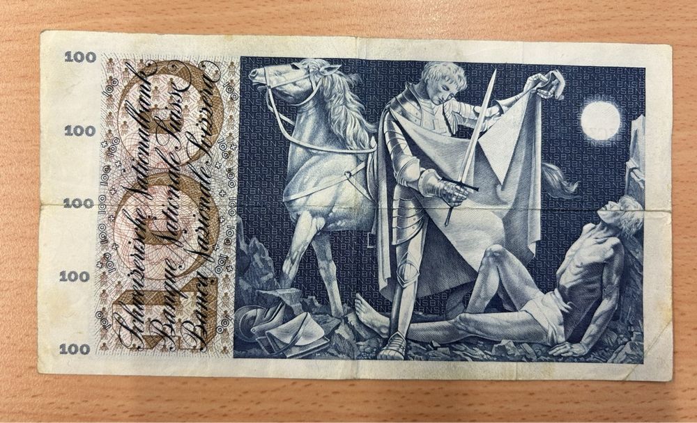 Alte 100 Note (Gebraucht) in Heiligkreuz (Mels) für CHF 80 – mit ...