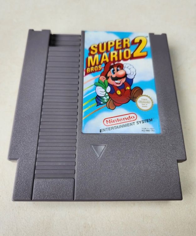 Super Mario bros 2 Nes Original Nintendo (Gebraucht) in Le Mont sur ...