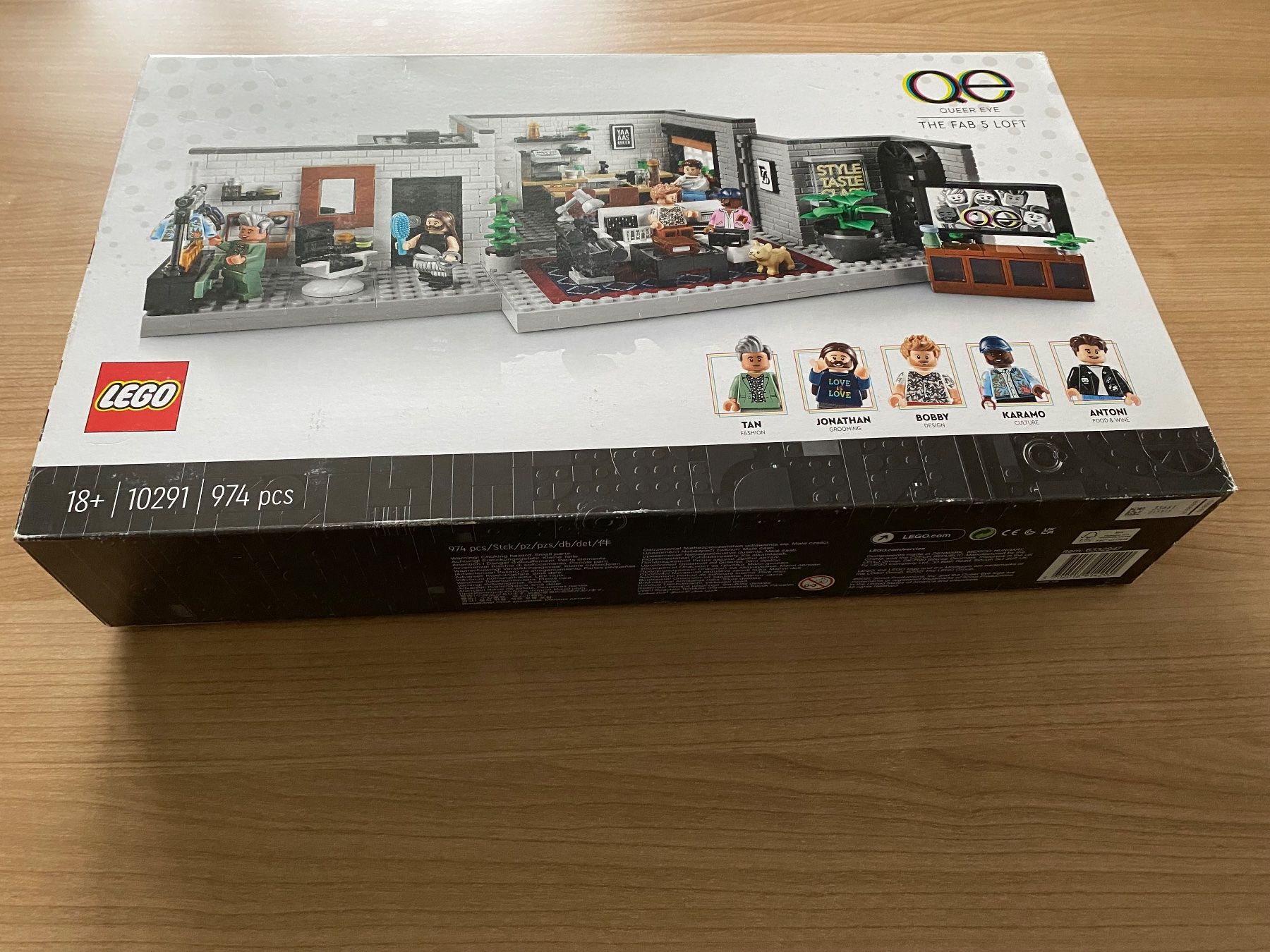 💥LEGO 10291 Queer Eye – Das Loft der Fab 5 NEU (Neu und ...