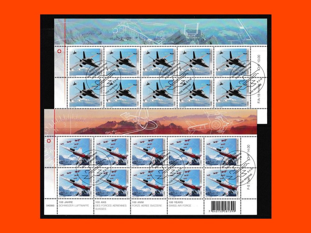 Bogen "100 Jahre Schweizer Luftwaffe" (2006) (Neu (gemäss Beschreibung ...