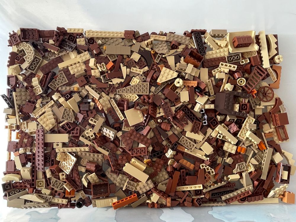 1 Kg Lego Beige et Brun (Gebraucht) in Lausanne für CHF 25 – mit ...