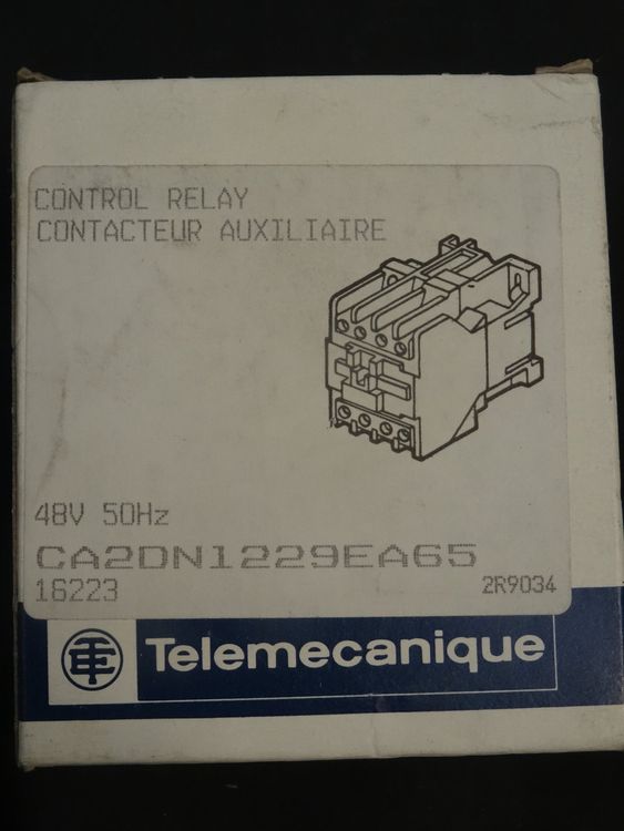 Télémécanique Control relay contacteur auxiliaire 48v 50Hz (Neuf avec ...