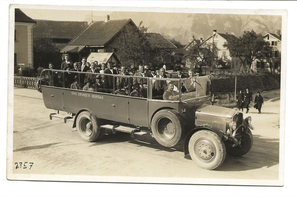 offenes Saurer Postauto - Firma Emil Brander Herisau - Top ! (Gebraucht) in Engelburg für CHF 22 ...