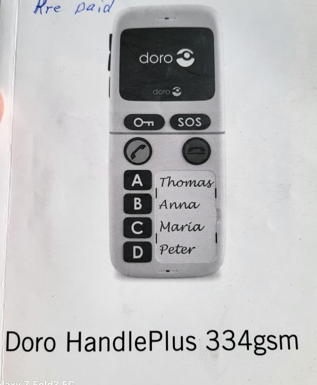 Doro Handy Plus 334 | Kaufen auf Ricardo