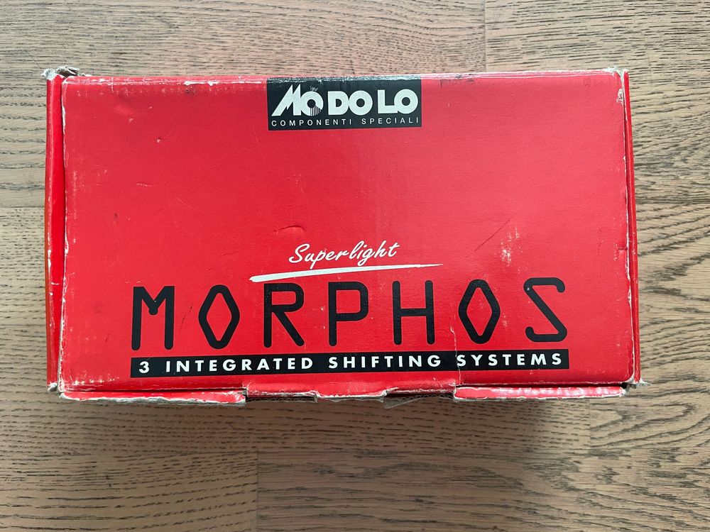NOS Modolo Morphos Superlight Schalt-/Bremshebel 3x8 (Neu (gemäss ...