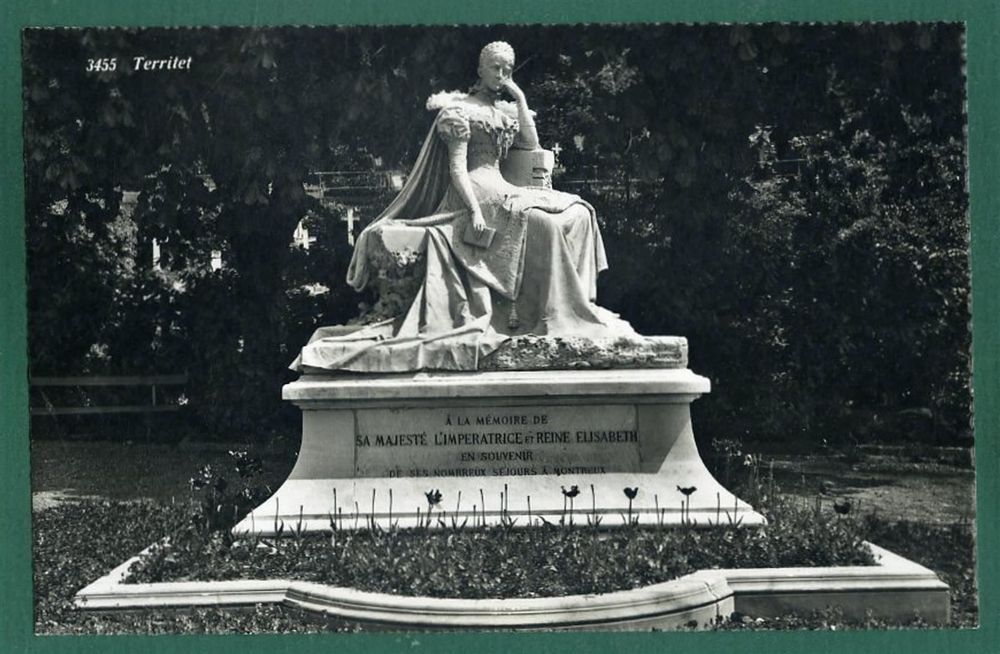 Territet, Sissi-Denkmal (Gebraucht) in Sargans für CHF 1 – mit Lieferung auf Ricardo kaufen