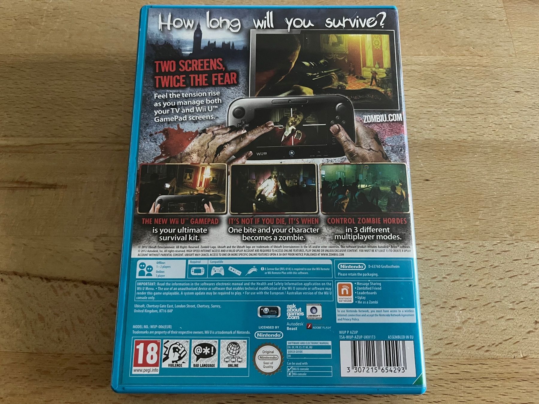 Zombi U für Ninte Wii U - Survival Horror Game (Gebraucht) in Thalwil ...