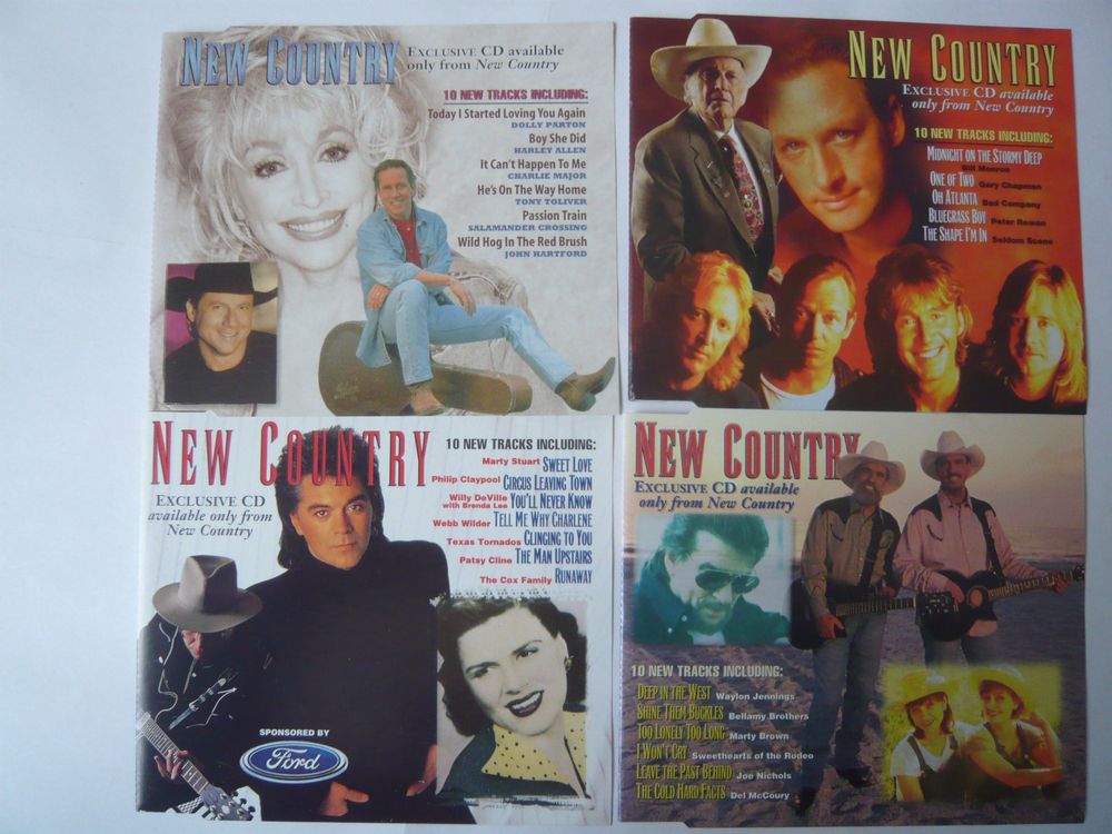 Various NEW COUNTRY 4 CD 40 Tracks Country Music | Kaufen auf Ricardo
