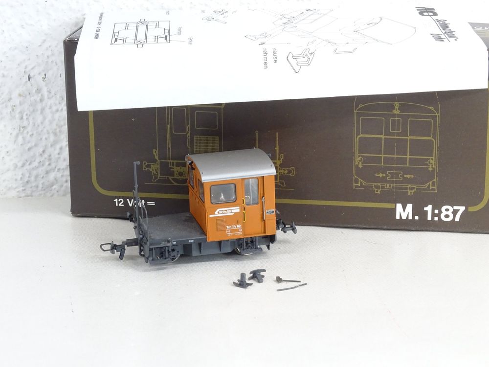 Bemo 1273/2 Traktor Tm2/2, RhB, 62, Analog, H0m, OVP | Kaufen auf Ricardo