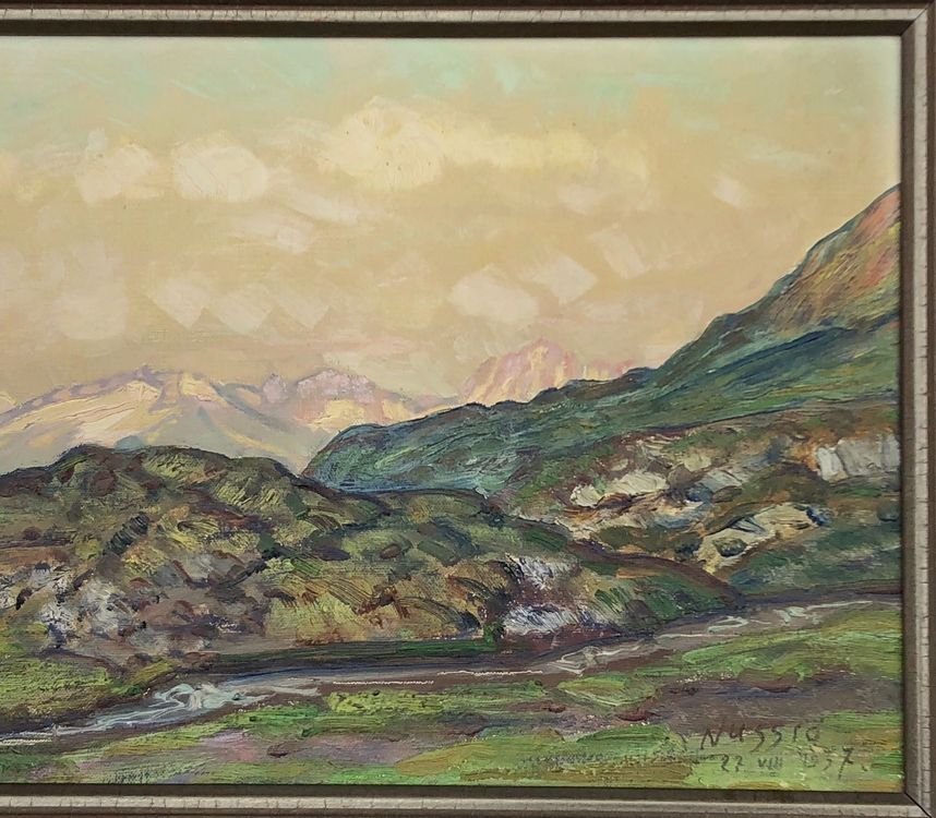 Oskar Nussio (1899-1976) Orig. Gemälde (Gebraucht) in Hochdorf für CHF ...