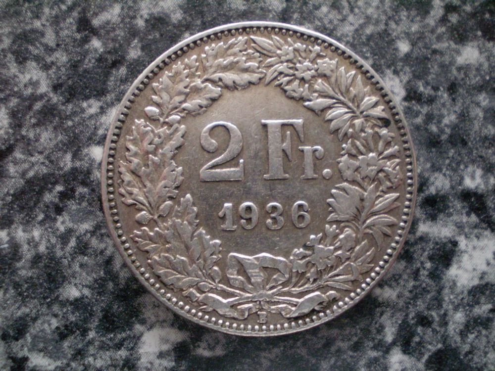 2 Fr.1936 !!! Rar !!! ab 1.- !!! (Gebraucht) in Dierikon für CHF 8 – mit Lieferung auf Ricardo ...