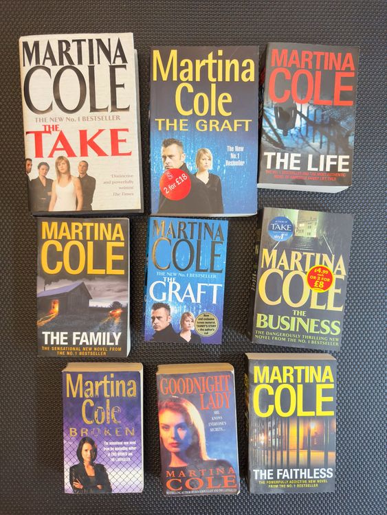Auflösung Büchersammlung ENGLISH - Martina Cole (Gebraucht) in Villigen ...