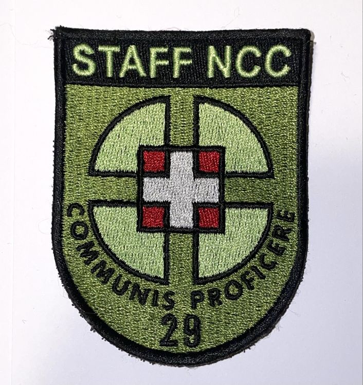 Patch KFOR Swisscoy Ktg 29 Staff NCC Armee (Gebraucht) in Riedikon für ...