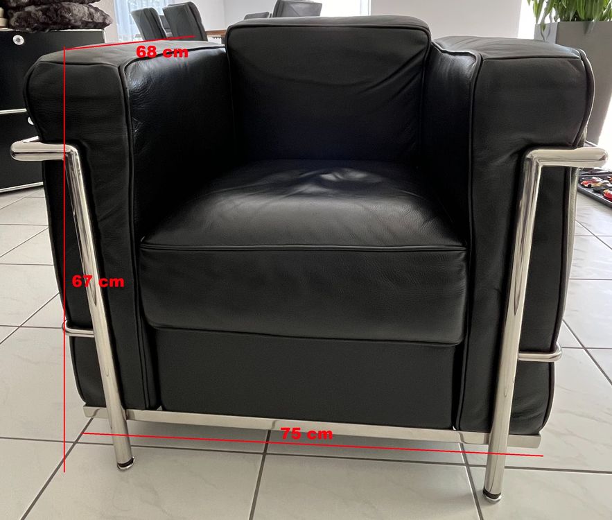 LC2 Cassina 3er Sofa und 1er Sessel Corbusier REPLIKA (Gebraucht) in Bellach für CHF 2140 – nur ...