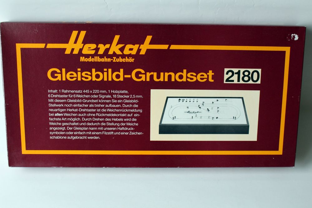 HERKAT 2180 - Gleisbild Grundset | Kaufen auf Ricardo