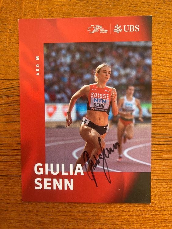 Giulia Senn / orig. AK (Neu (gemäss Beschreibung)) in Lovens für CHF 5 – mit Lieferung auf ...