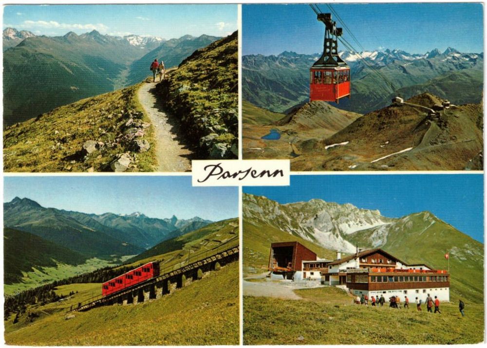 Davos - 4 Bild AK Parsenn (Gebraucht) in Binningen für CHF 1 – mit ...