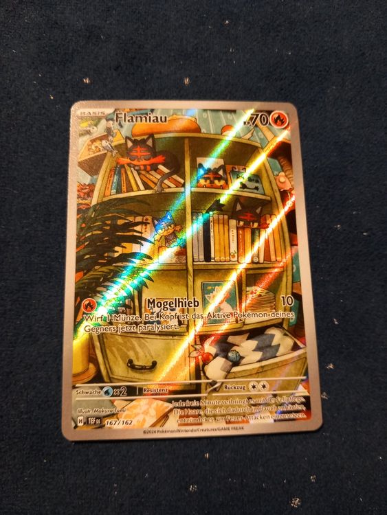 Flamiau/Litten Illustration Rare (DE) Temporal Forces TEF167 | Kaufen ...