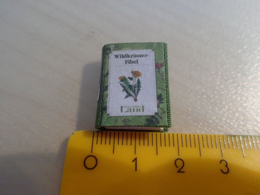 Wildkräuter Fibel 1:12 für das Puppenhaus/Laden (Neu (gemäss ...