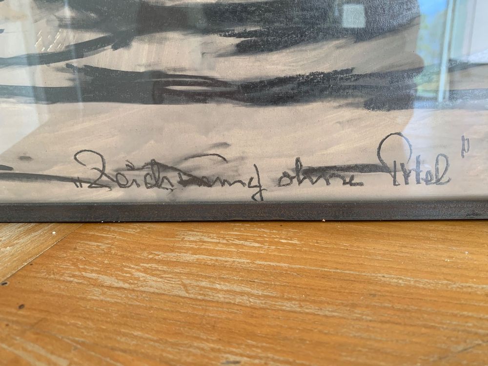 Original CH Zeichnung Gian A. Albertini 1985 Triptychon (Gebraucht) in Meilen für CHF 1100 – mit ...