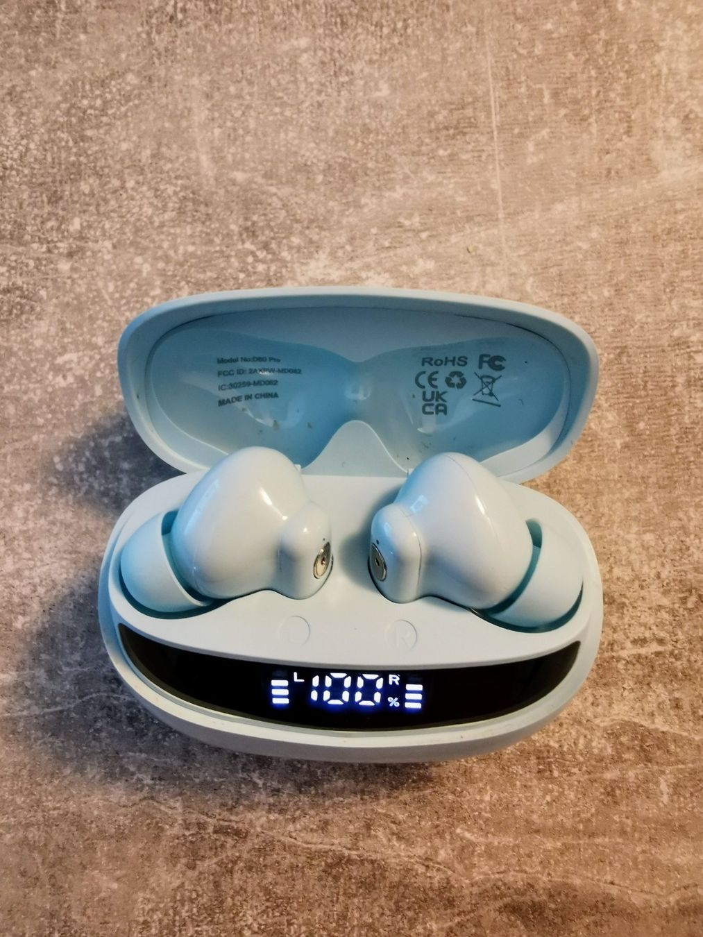 D60 Pro True Wireless Earbuds | Hi-Fi Stereo | 40+ Std. Akku (Neu und ...