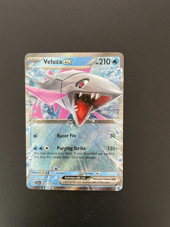 Pokémon Journey Together Veluza Ex 043/159 ab 1 (Gebraucht) in Zürich ...