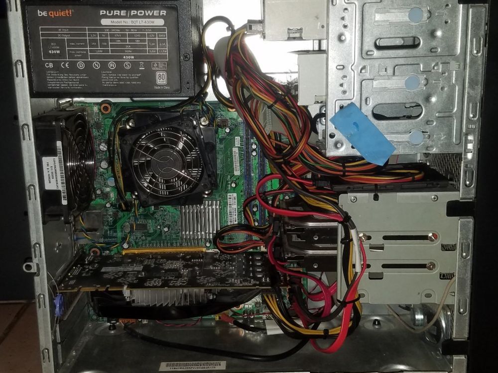 Lenovo ThinkCentre M57e Quadcore Retro Gamer XFX GTS 250 (Gebraucht) in ...