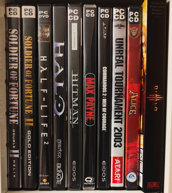 PC Game Klassiker Sammlung (10x) Halo, Half-Life, Diablo etc | Kaufen ...