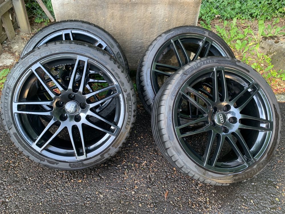 Original Audi S4 19’‘ Alufelgen mit Michelin-Reifen (Gebraucht) in Kleinlützel für CHF 650 – nur ...