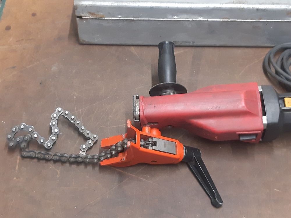 RIDGID 550-1 Säbelsäge mit Kettenrohrhalter (Gebraucht) in Winterthur ...