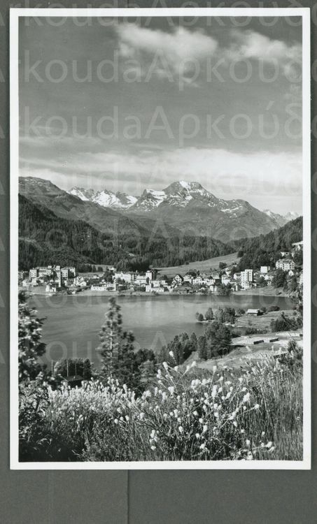 AK sw St.Moritz GR St.Moritz-Bad ©Wagner ≈ 1950 (Gebraucht) in Basel für CHF 2.8 – mit Lieferung ...