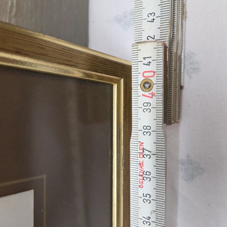 Gerahmte Winterzeichnung von Roy Egger, Jahr 1982. (Gebraucht) in Stans ...